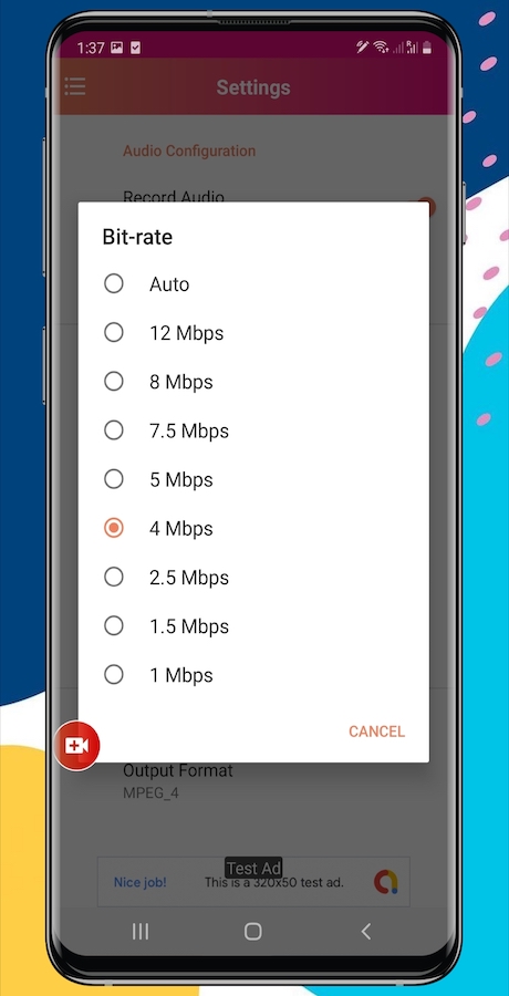 AWK Screen Recorder with Audio (Supported android 14 and SDK 34) by appworldking